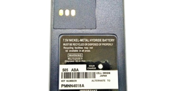 Compartível Rádio Motorola Pmnn4018 1800mh Pró3150